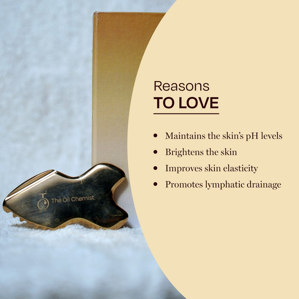 Fish-shaped Kwansha Metal Face Massager to Sculpt, Lift & Relax – The ...