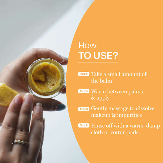 Kesar Face Cleansing Balm for Clogged Pores, Dirt Removal & Radiant Gl ...