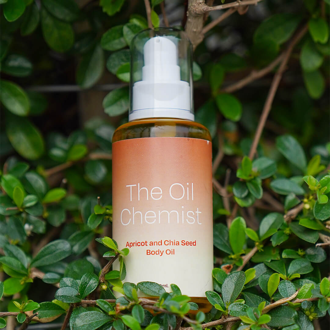 Apricot & Chia Seed After Shower Body Oil – The Oil Chemist